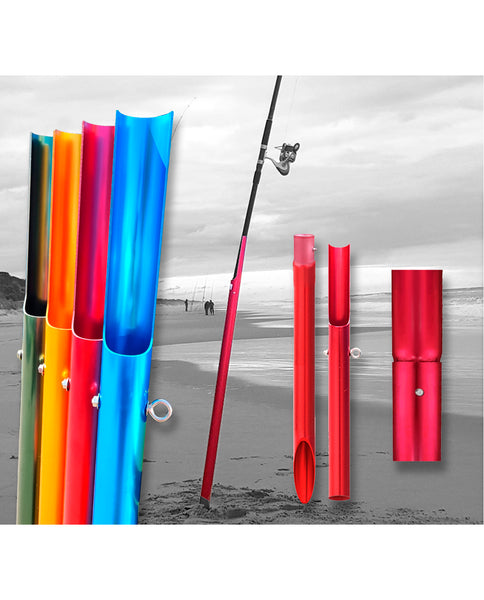 Alloy Long Surf Rod Holder 2 Piece – Get Wet Outdoors