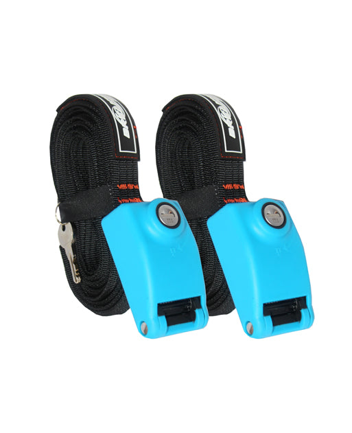 Lockable Security Tie Down Straps With Cable – Get Wet Outdoors