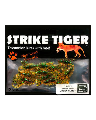 Strike Tiger 1" Nymph Soft Plastic Trout Lure – Get Wet Outdoors